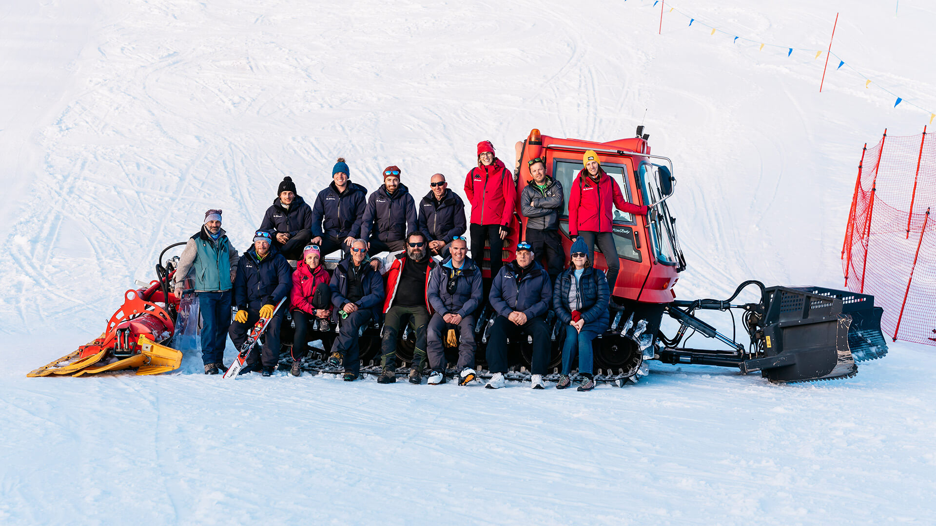 Preparazione piste sci Bielmonte - Oasi Zegna Ski Racing Center